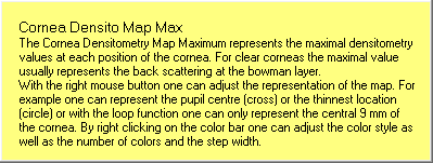 Cornea Densito: Layer 1,Grey,Color coded corresp. to map,Cornea Densito ...