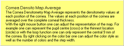 Cornea Densito: Layer 1,Grey,Color coded corresp. to map,Cornea Densito ...